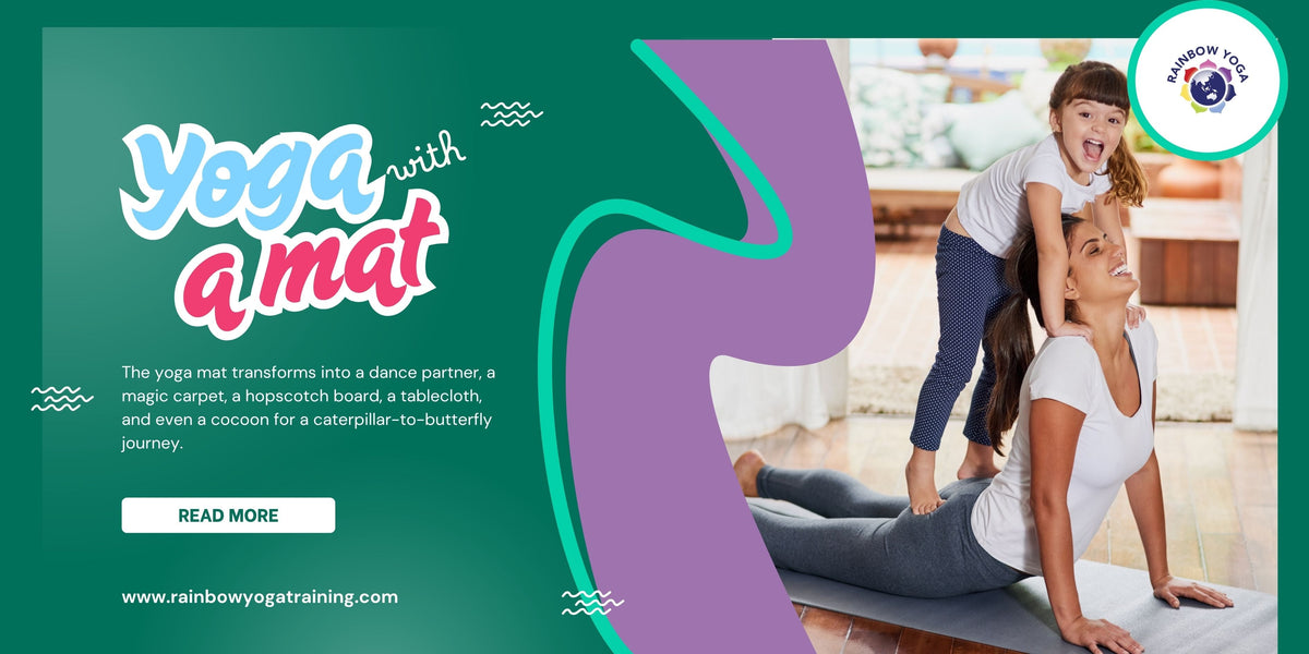 Yoga WITH A Yoga Mat | RainbowYogaTraining